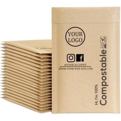 China Self-sealing Closure Type and Low Density Polyethylene Inner Materials Kraft Poly Bubble Wraps for Secure Packaging for sale