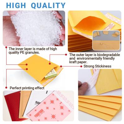 China Safe and Durable Kraft Bubble Mailers for Express Shipping 3-4mm Thickness Self-sealing Closure for sale