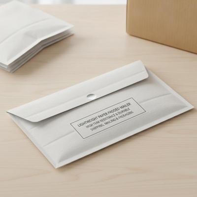 China Lightweight Paper Padded Mailer White High Tear Resistance Durable Envelope Suitable for Shipping Mailing and Packaging for sale