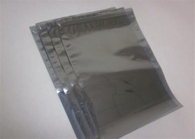 China Customized Logo Ziplock ESD Shielding Bags Static Proof For PCB / IC Packaging for sale