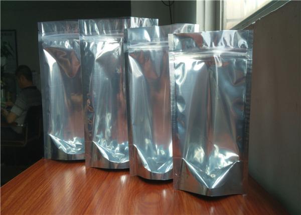 Eco 친절한 관례는 위로 서 있습니다 주머니를, 다시 밀봉 할 수있는 알루미늄 위로 서 있습니다 부대를 인쇄했습니다
