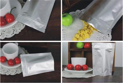 China Custom Printed Aluminium Foil Pouches Silver Surface For Electronics Packaging for sale