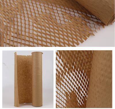 China SGS Sustainable Die Cut Honeycomb Craft Paper 38cm*140m for sale