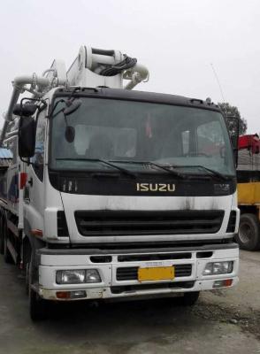China ZOOMLION 47m  ISUZU used Concrete Pump Truck for sale