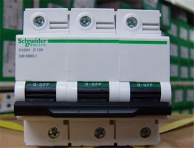 Cina Acti 9 C120 Miniature Breaker Schneider 125A MCB Curve BCD in vendita