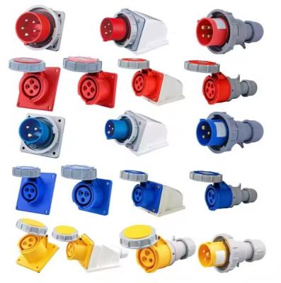 Cina 380v 4x16 16A presa impermeabile industriale 3p+e in vendita