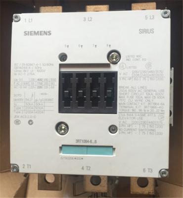 China Interruptor bonde do contator de  Sirius 3rt1065-6ap36 265A à venda