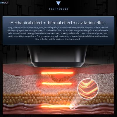 China Touch Screen Hifu 12D Machine AC240V 60Hz for Facial And Body Slimimg Lifting for sale