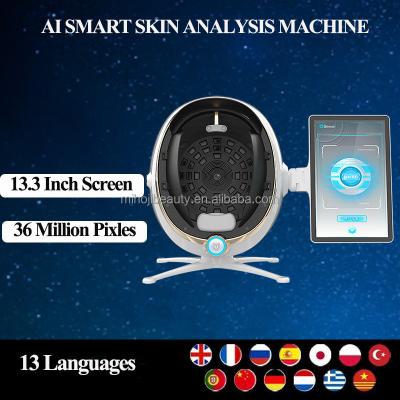 China Experience Advanced Facial Scanning with AI Smart 3D Skin Detector Digital Analyzer for sale