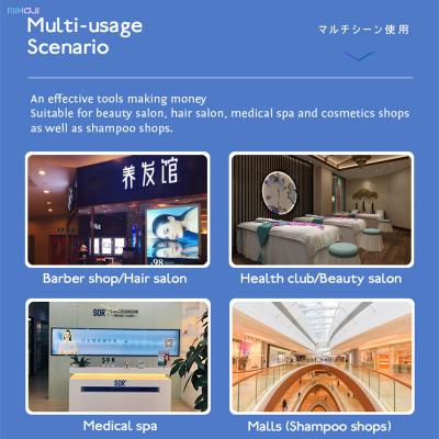 China Face Target Area HD Hair Follicles Scalp Scanner Detector Hair Analyzer 3KG/36*29*21CM for sale