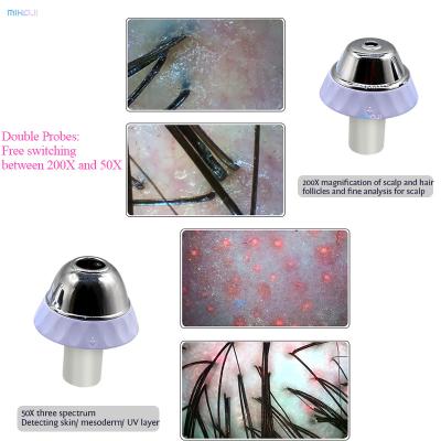 China 3kg/36*29*21cm Grootte Haarfollikelscanner voor salon en spa Za Plugs Type Professional Te koop