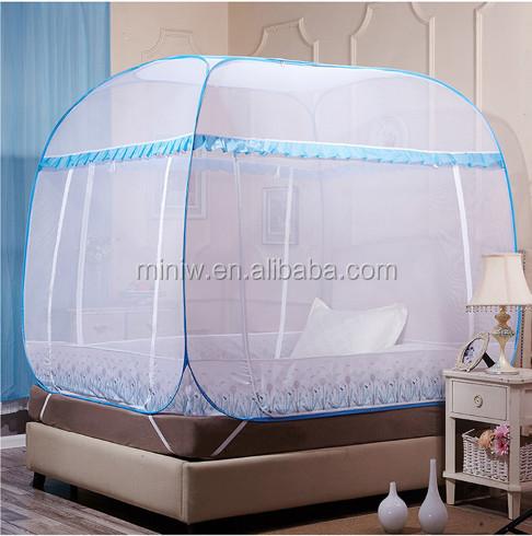 Quality Pop-up Mosquito Net Tent for Beds Anti Mosquito Bites Folding Design with Net Bottom for Adults Trip for sale