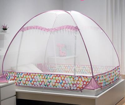 China Pop-up Mosquito Net Tent for Beds Anti Mosquito Bites Folding Design with Net Bottom for Adults Trip for sale