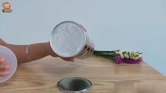 Easy-peel lid paper tube