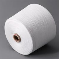 China Raw White Recycled Virgin Polyester Thread 40S/3 For Sewing for sale