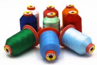 China Uniform Density High Tenacity 420D/3 Polyester Sewing Thread for Leather for sale