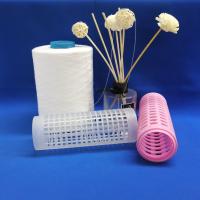 China 100% Virgin Raw White Recycle Polyester Thread 50S/2 Eco Friendly for sale
