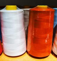 China 40/2 100% Spun Polyester Sewing Thread  TFO dyed colors for sale