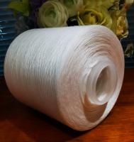 China raw white 100 high tanacity polyester sewing thread  100d/2/3 for sale
