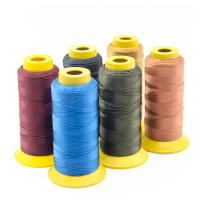 China 40/2 Bonded Nylon Thread , 220tpm Twist Polyester Blended Yarn for sale