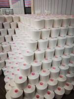 China Raw White Recycled Polyester Sewing Thread 40S/3 for sale