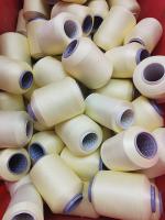 China Soft Winding 100% Raw White Polyester Embroidery Thread 120D/2 ready for dyeing for sale