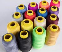 China 22S/2 Polyester Poly Yarn PP Poly Poly Core Spun Yarn Biodegradable AA Grade for sale