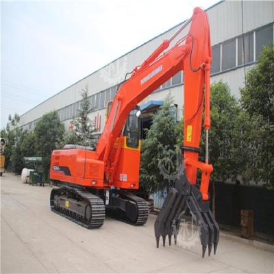 China red 26 ton 0.5m3 Hydraulic Orange Peel Grab for scrap handling for sale