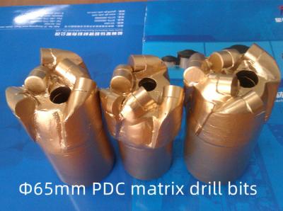 Cina Uso della miniera di carbone del diametro 65mm del tagliente del corpo PDC della matrice del certificato ISO9001 in vendita