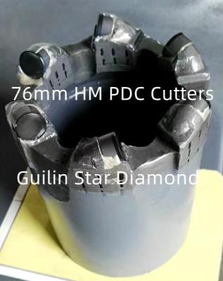 中国 地質調査のための76mm PDCの穿孔機ビットISO9001証明書 販売のため