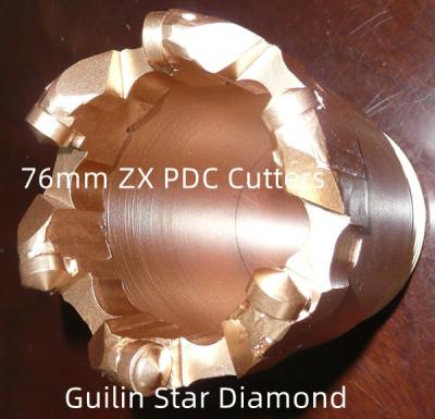 中国 地質調査のための76mm PDCの穿孔機ビットISO9001証明書 販売のため