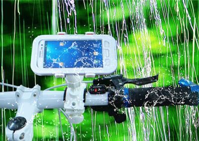China Handlebar Bike Mount Holder and Samsung GALAXY Waterproof Case for sale