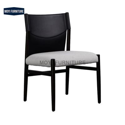 China Dining Room Furniture Stylish Spacious Comfortable Nordic Solid Wood Dining Chair Designed for Dinning Room Set for sale