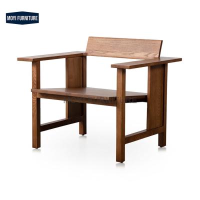 China Modern Solid Wood Frame Leisure Chair Japanese Style Guesting Room Mail Packing Y Comfortable Seating for sale