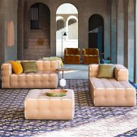 China Free Combination Sofa Split Module Splicing High-end Designer Light Luxury Villa Fabric Sofa for sale