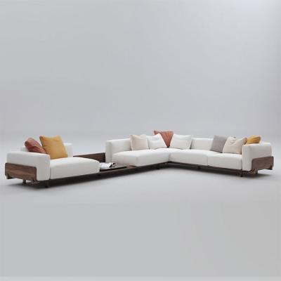 China High End Italian Sofa Nordic Minimalism New Product Cushion Modern Velvet Sofa Apartment Style Microfiber Fabric Sofa for sale