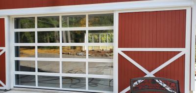 Cina Porta trasparente del garage del Rapid Response, vetro acrilico delle porte di alluminio moderne del garage in vendita