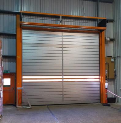 China Aluminium Adjustable High Speed Spiral Door Rolling Security Opening 0.8 - 2.5 M/S for sale