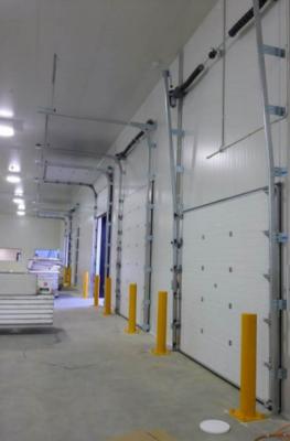 China Automatic Sliding Overhead Sectional Door Industrial Sectional Vertical Lifting IP 54 for sale