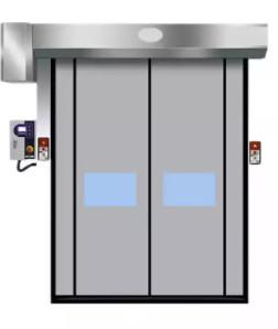 China Zipper Rapid Roller Doors Soft Pvc Fabric High Speed 220V for sale