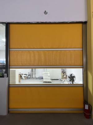 China Industrial Fast Automatic Shutter Rapid Roller Doors Windproof Aluminum Roll Up Pvc for sale