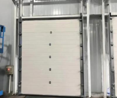 Cina Porte sopraelevate sezionali isolate acciaio, porte sezionali commerciali in vendita