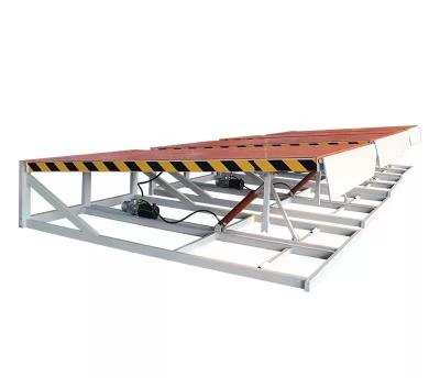 China ISO9001 300mm  40000LBS Vertical Loading Dock Leveler Hydraulic Dock Lift Motor Driven for sale