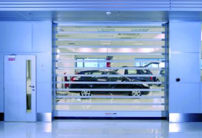 Cina Prova a spirale ad alta velocità commerciale della ruggine della porta di doppio strato per area di parcheggio sotterranea in vendita