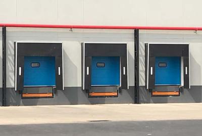 中国 兵站学および倉庫ポリ塩化ビニールののためのカスタマイズされた色の船積みドックの避難所スポンジ 販売のため