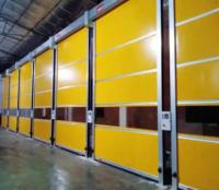 China Customizable Rapid Roller Doors With Thermal Insulation Automatic PVC for sale