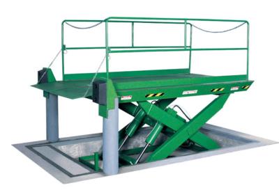 Cina Lift Stationary Hydraulic Loading Dock Leveler With Safety Adjustable Electric in vendita