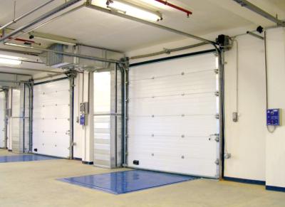 China High Security Lock Overhead Sectional Door Automatic Operation Remote Control Electric Steel for sale