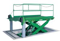 China Easy Installation Electric Loading Dock Leveler With Safety Movable Hydraulic for sale