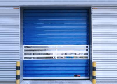 Китай Transparent High Speed Spiral Door With Safety Efficiency Fast Aluminum Rolling Shutter продается